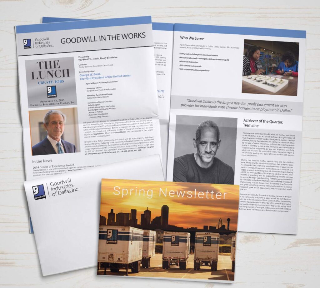 Branding - Goodwill Dallas - Miller Ad Agency
