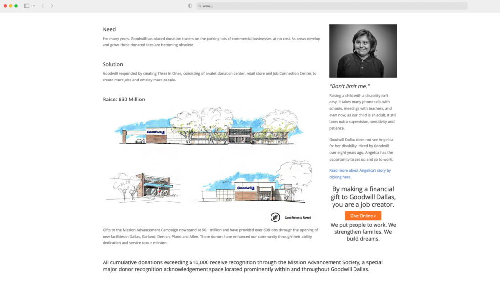 Branding - Goodwill Dallas - Miller Ad Agency