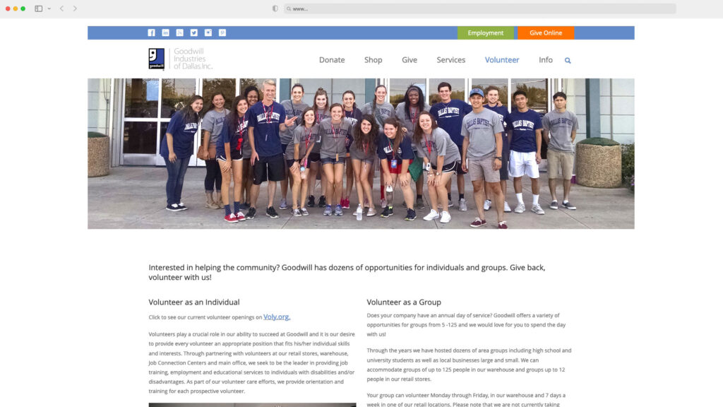 Branding - Goodwill Dallas - Miller Ad Agency